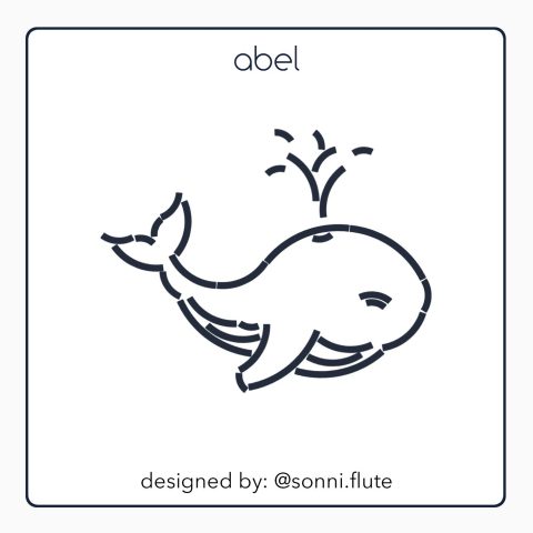 Whale with water - Abel